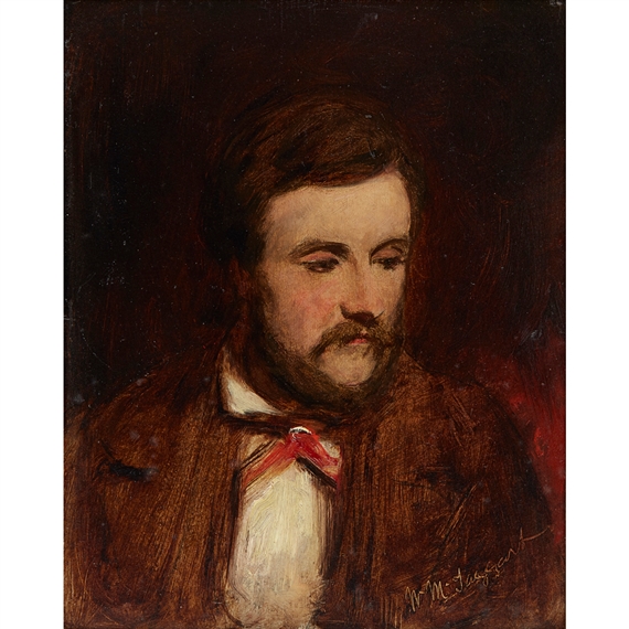 William MacTaggart I | PORTRAIT OF A YOUNG MAN | Artwork performance at ...
