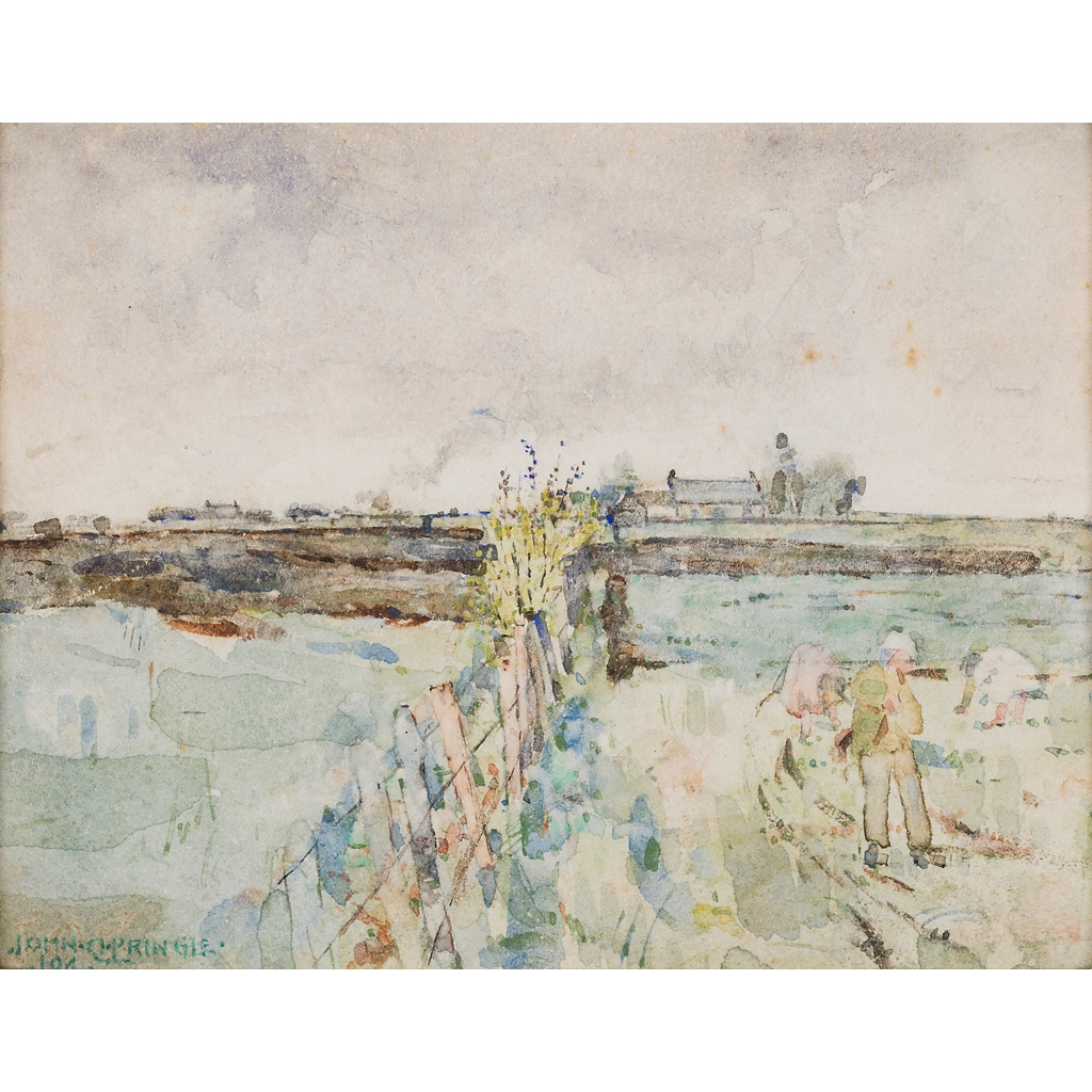 John Quinton Pringle | FIELD WORKERS (1894) | MutualArt