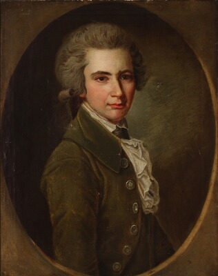 Friedrich Hartmann Barisien | Portrait of a young gentleman | MutualArt