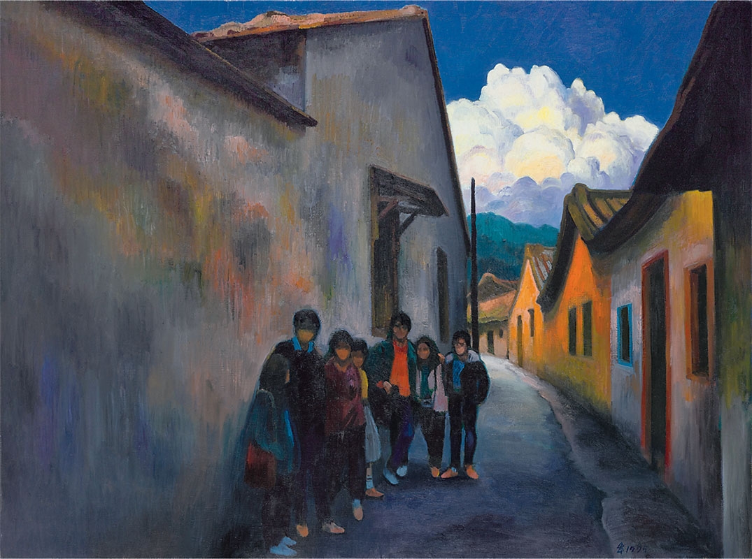 Lin Hsingyueh | Old Alley of Sansia (1994) | MutualArt