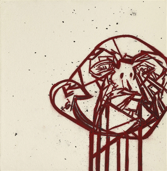 Tony Bevan | Head (1999) | MutualArt