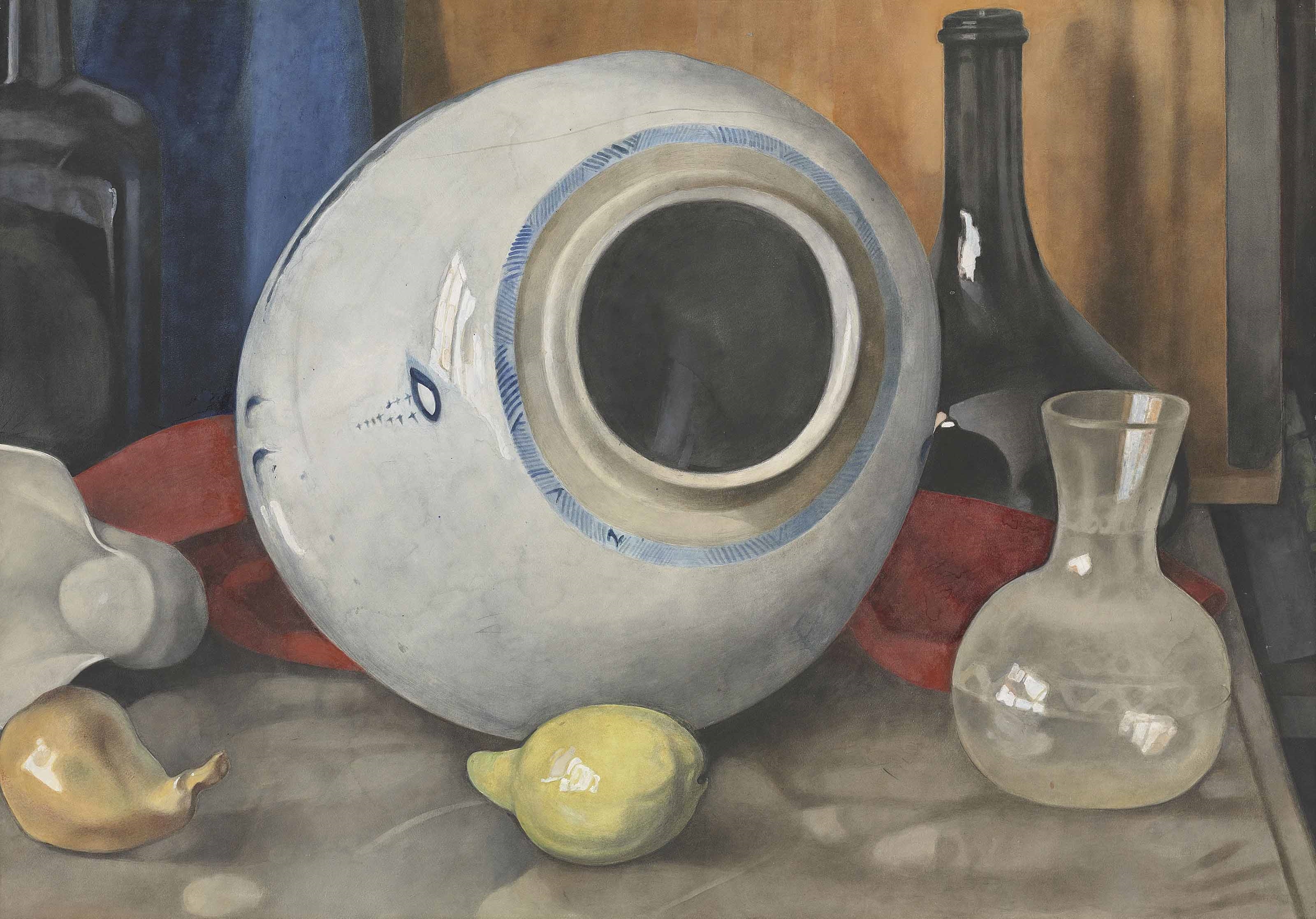 Edward Burra | Construction (Circa 1950) | MutualArt