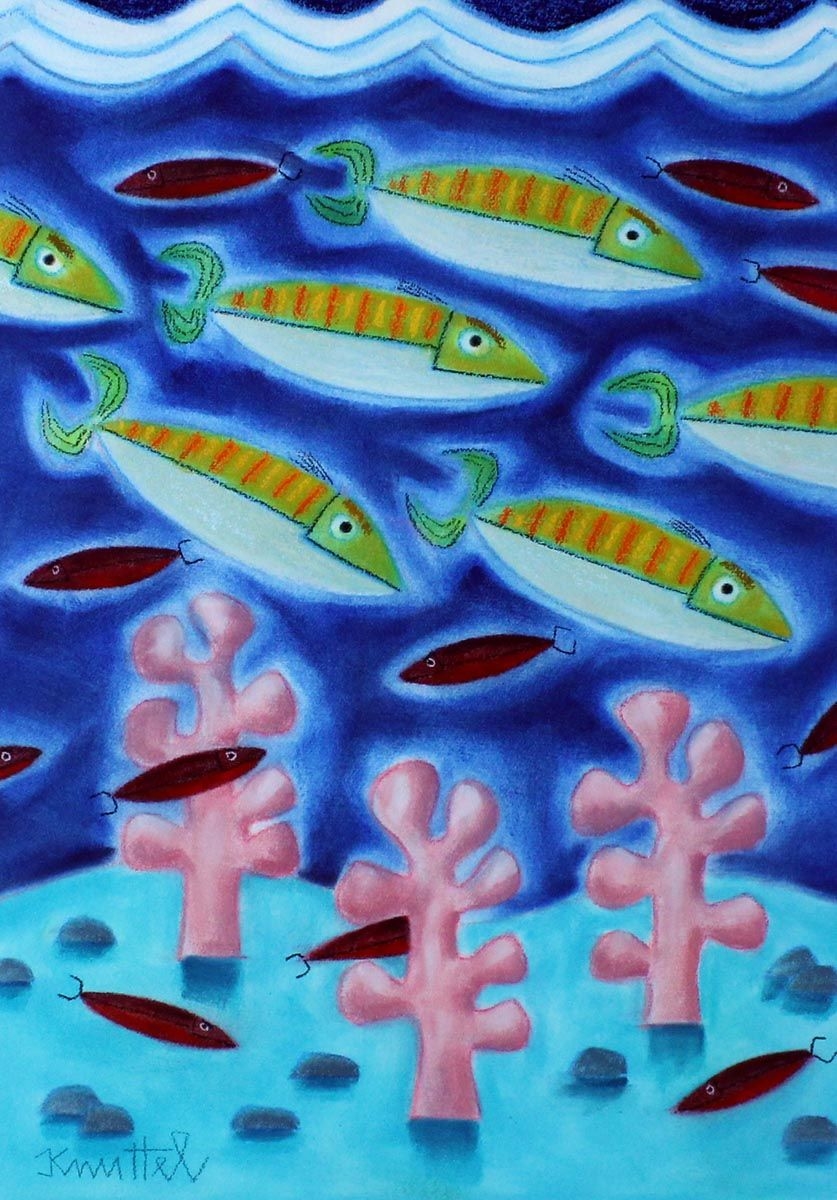 Graham Knuttel | Fish In The Sea | MutualArt
