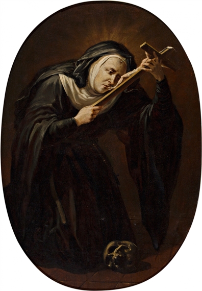 Spanish School, 18th Century | Saint Rita of Casia | MutualArt