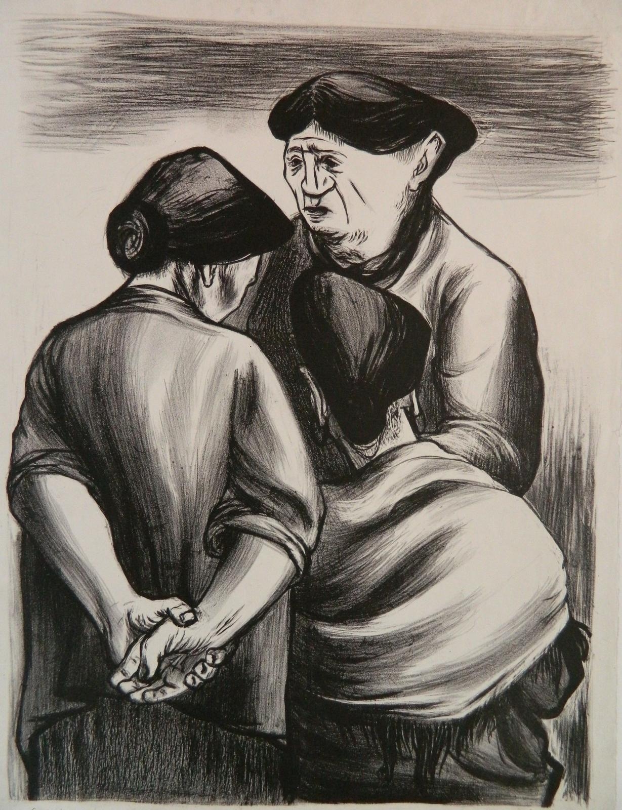 Winifred Milius Lubell | Gossips (1936) | MutualArt