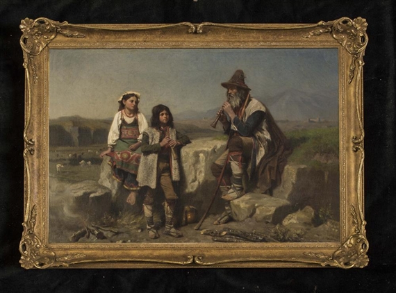 Alfred de Curzon | The Shepherd's Tune | MutualArt