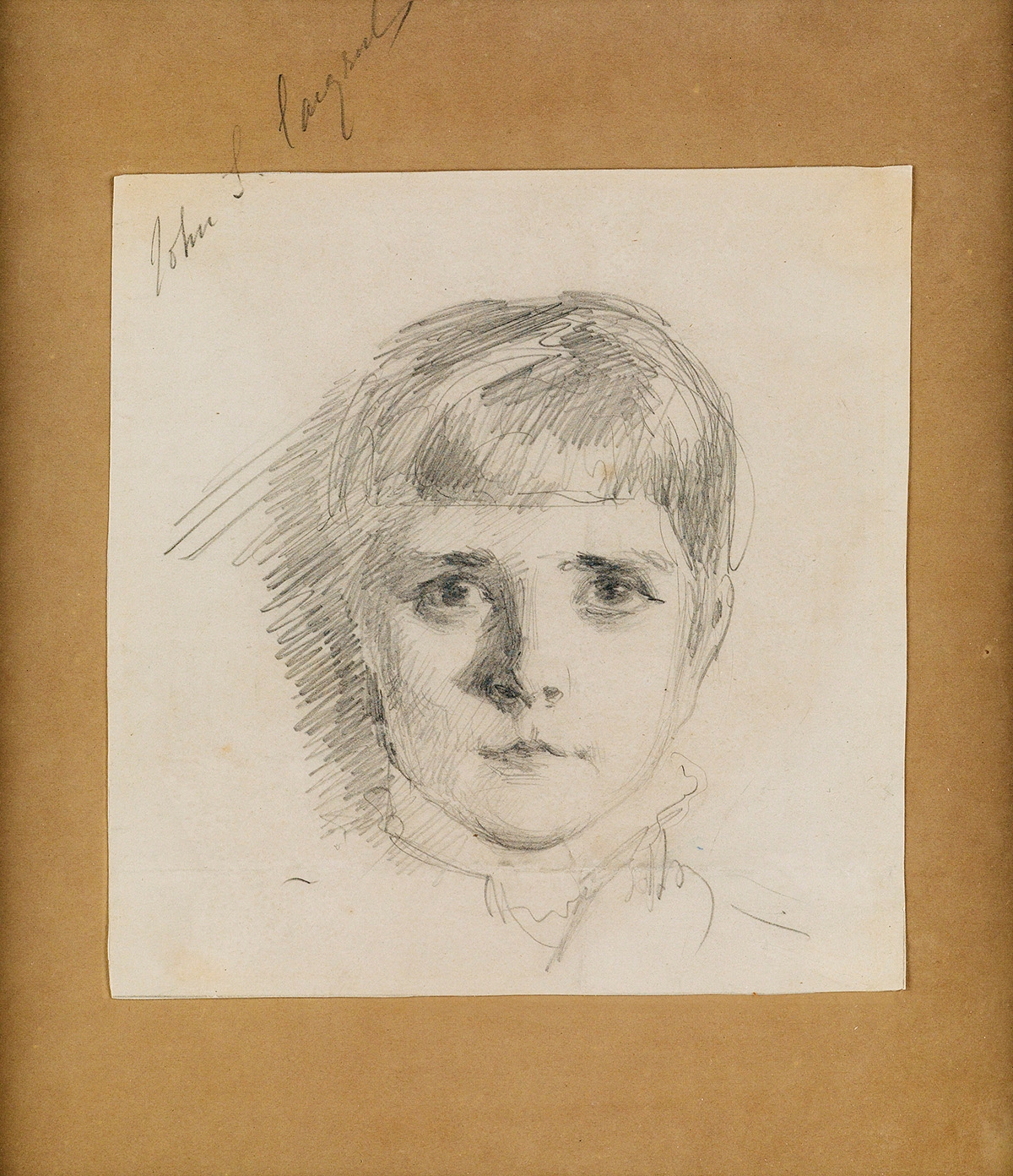 John Singer Sargent | Head of a Young Girl (Circa 1875) | MutualArt