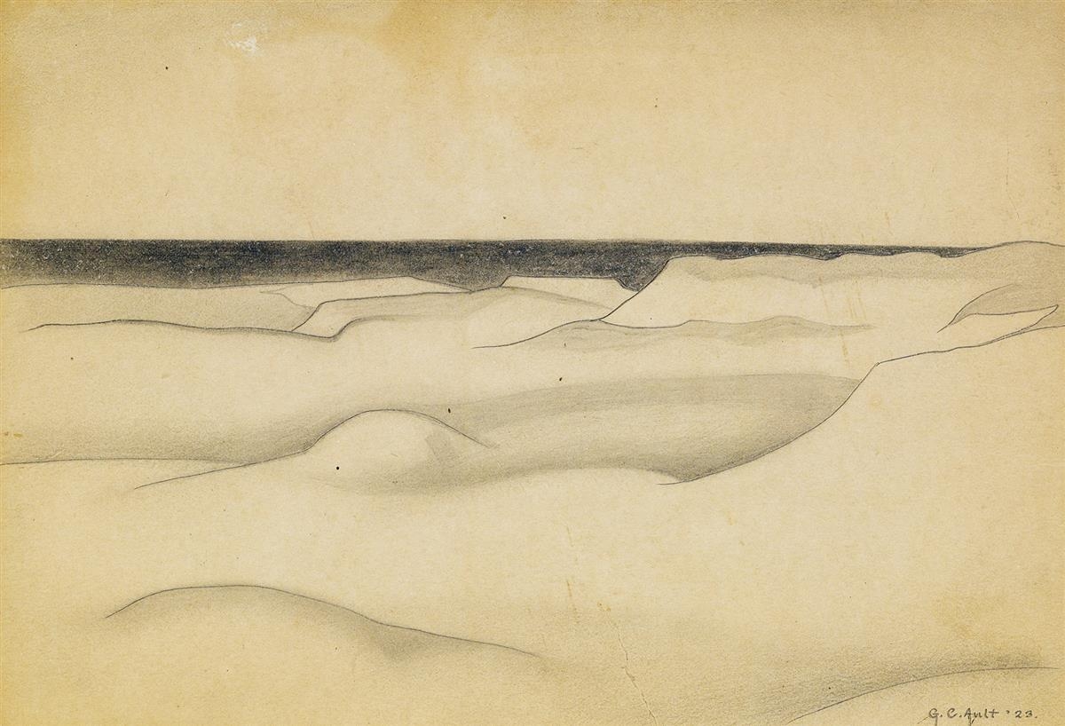 George Copeland Ault | Dunes (1923) | MutualArt