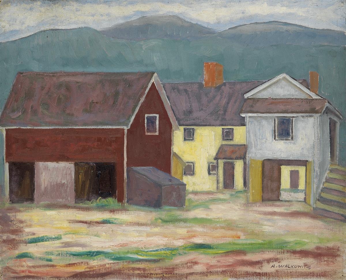 Abraham Walkowitz | Barns | MutualArt