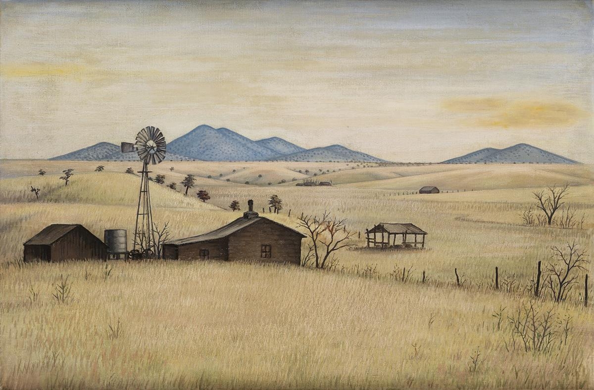 Great Plains Landscape Painting