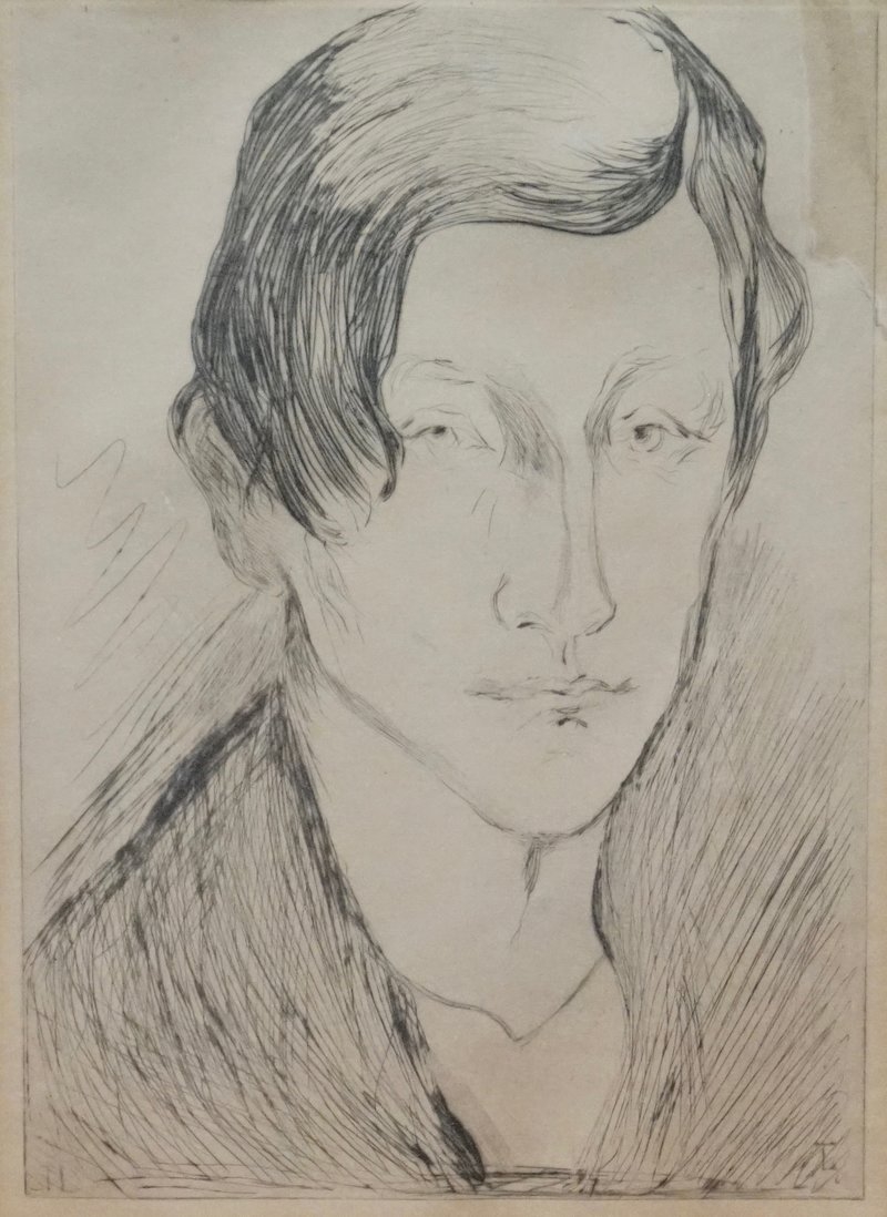 Tulla Larsen | Portrait of Arne Kavli | MutualArt