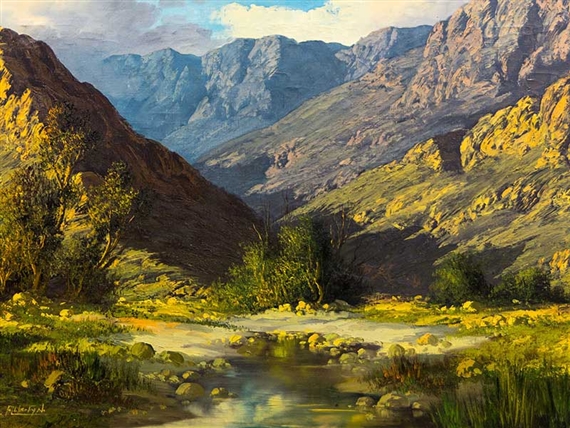 Michael Albertyn | Mountain Landscape | MutualArt