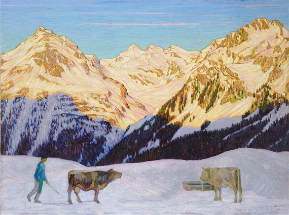 Walter Von Ruckteschell | Der Morgen. Maloja (1912) | MutualArt