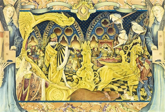 Marilee Heyer | Enter the King | MutualArt