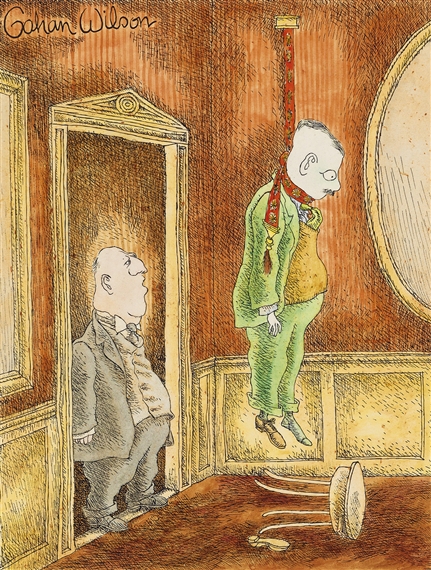 Gahan Wilson | You rang, sir? | MutualArt