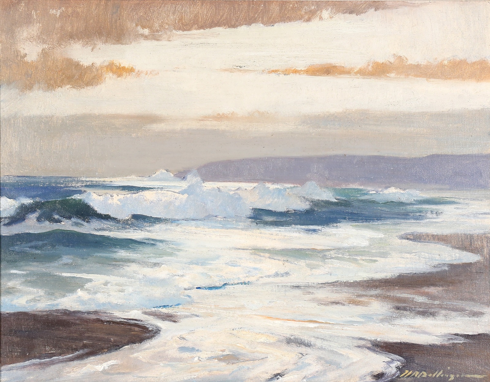 Harry Russell Ballinger | Winter Landscape | MutualArt