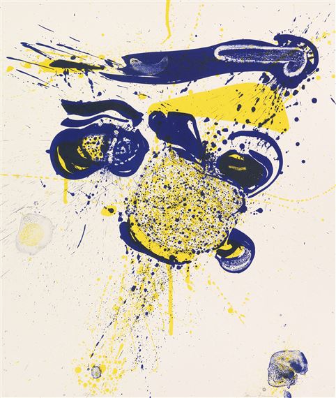 Sam Francis | Bright Jade Ghost, Variant (SF-28) (1963) | MutualArt