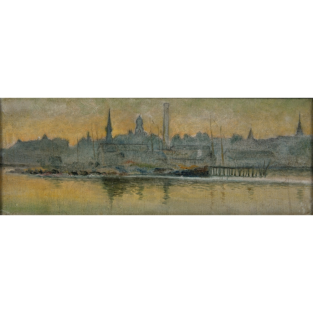 George Inness, Jr. | The Harbor | MutualArt