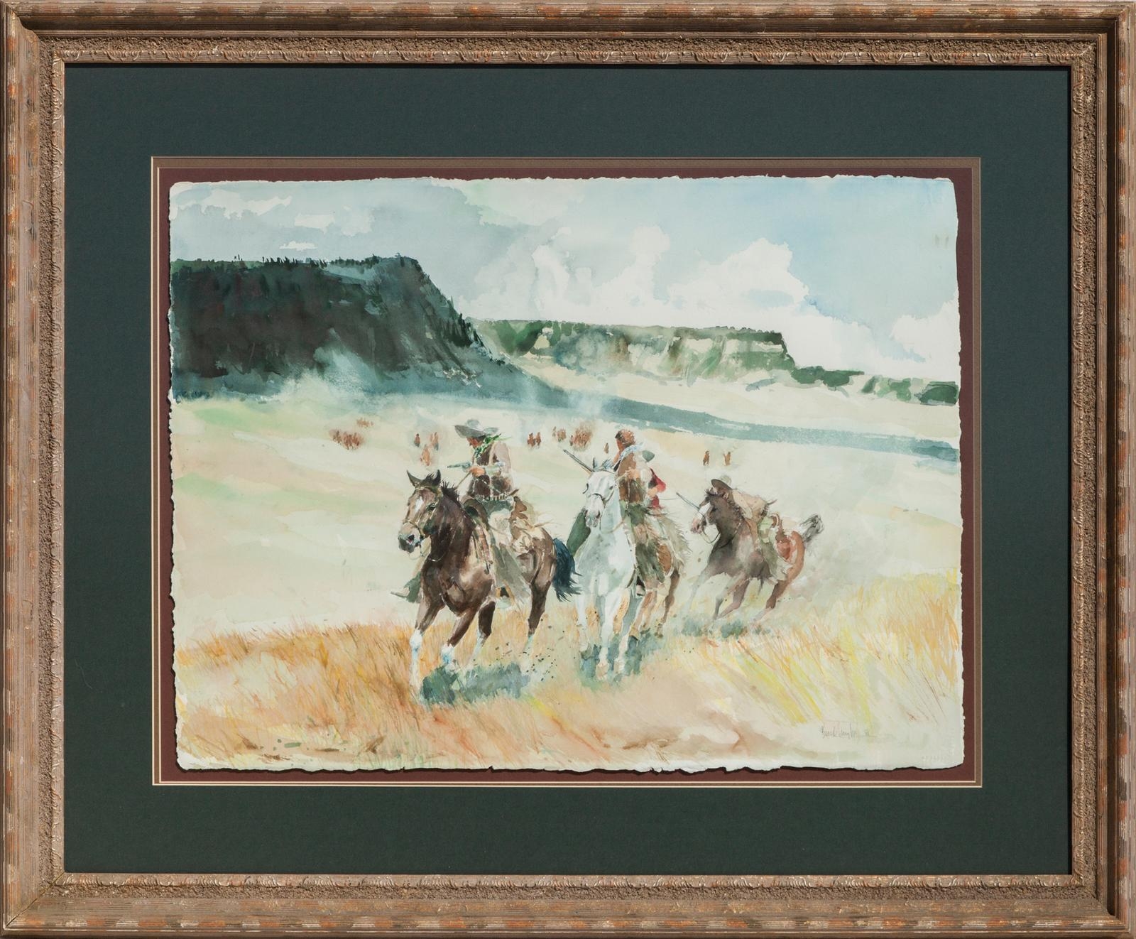 Buck Taylor | Pursued (1995) | MutualArt