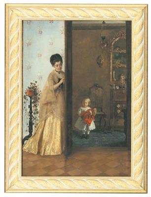 Paul Spangenberg | Hide and Seek (1872) | MutualArt