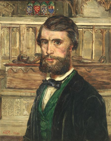 Edward Radford | Self-portrait of the artist as a young man (1852 ...