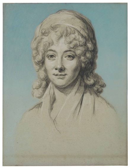 Joseph Ducreux | Portrait of a young woman, at bust-length | MutualArt