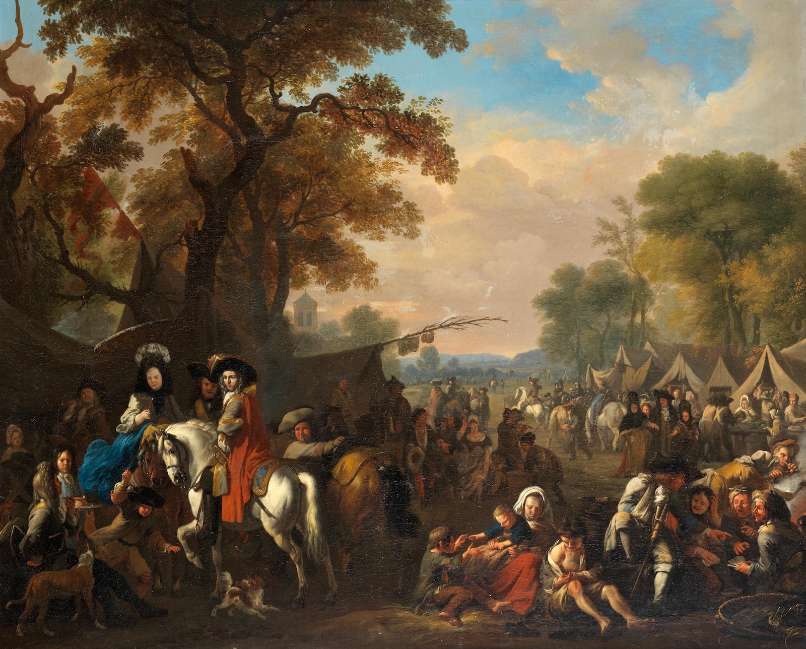 Jan van Huchtenburgh | The Battle of Chiari: Prince Eugen of Savoy ...
