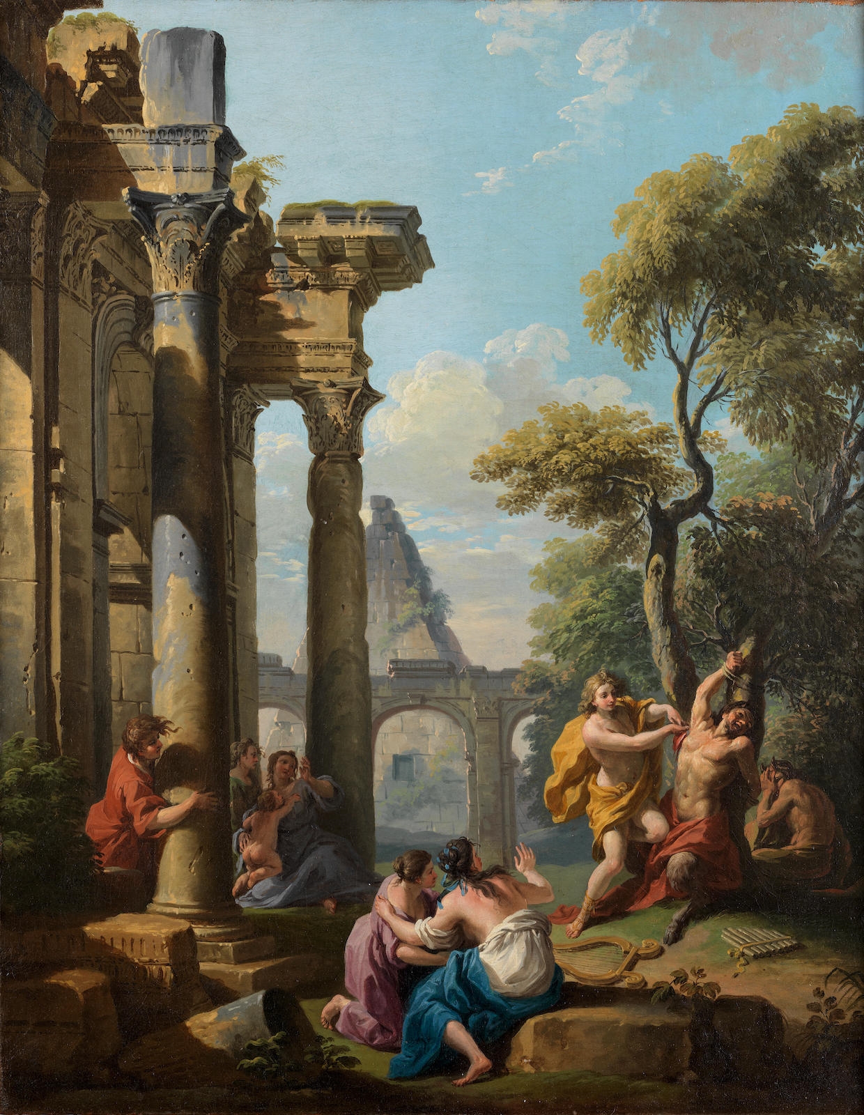 Giuseppe Zocchi | The Flaying of Marsyas; and The Judgment of Midas ...