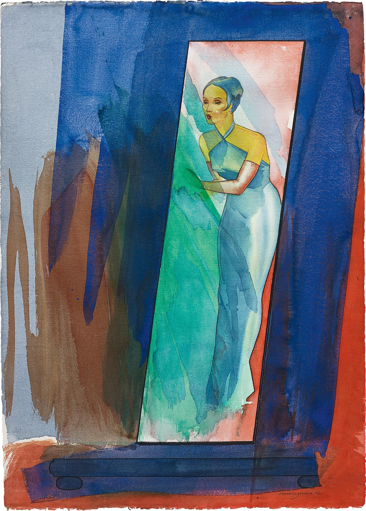 Allen Jones | Untitled (1982) | MutualArt