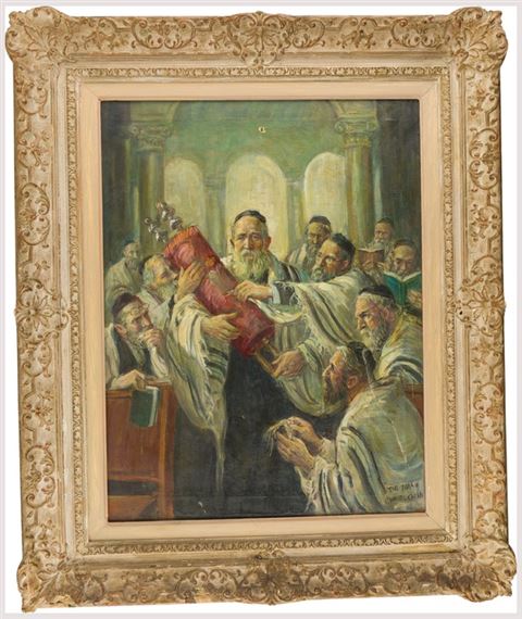 Samuel George Cahan | The Torah | MutualArt