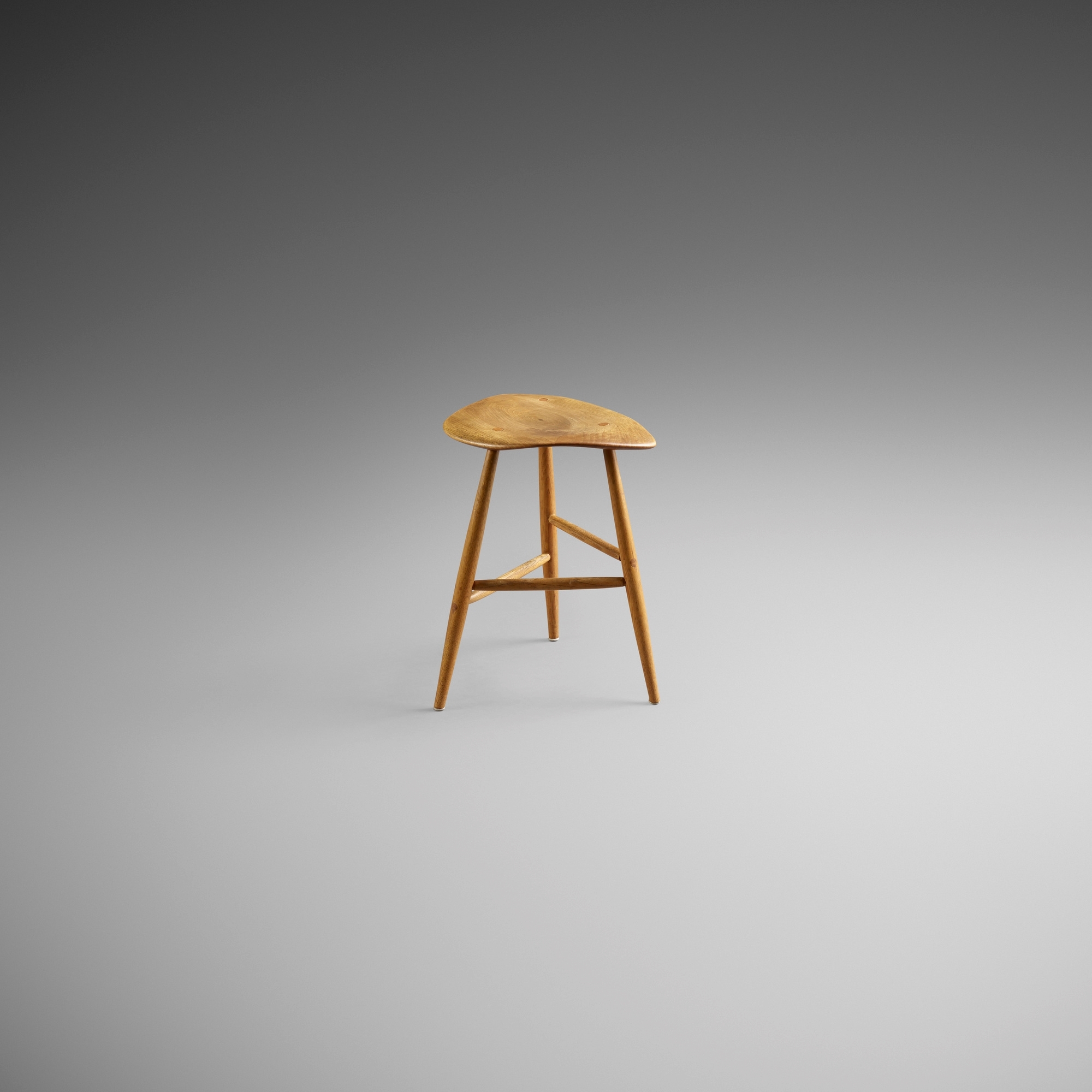 Wharton Harris Esherick | Three-Legged Stool (1960) | MutualArt