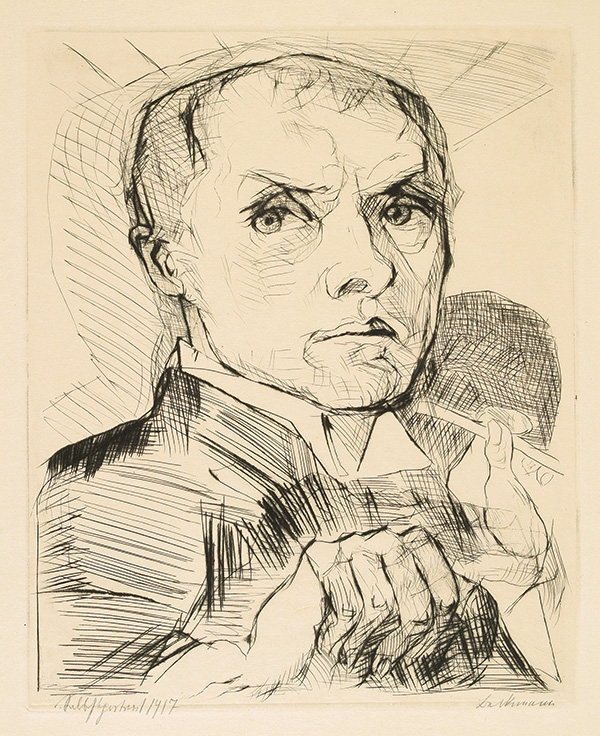 Max Beckmann | Musterung (1914) | MutualArt