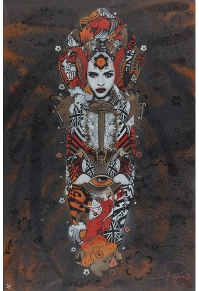 Prefab77 | Paradise Valley-Orange Variant (2015) | MutualArt