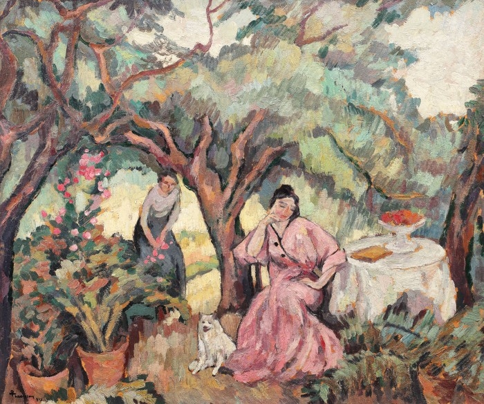 Ion Theodorescu Sion | In the Garden (1915) | MutualArt