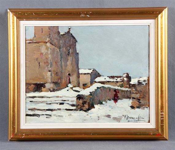 Joaquín Terruella Matilla | Paisaje nevado | MutualArt