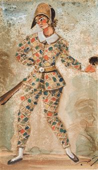 André Derain | Arlequin | MutualArt