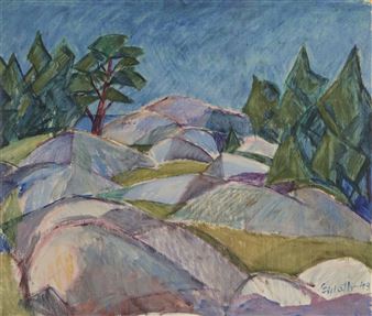 Erik Enroth | THE ESPLANADE PARK (1946) | MutualArt