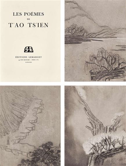 Sanyu | TAO TSIEN POEM (A SET OF THREE) | MutualArt