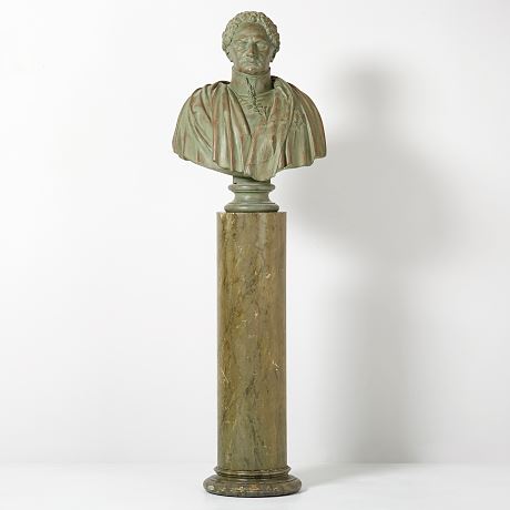 Eric Gustaf Göthe | Bust Imagination King Karl XIV Johan | MutualArt