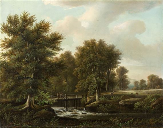 August Becker | Parklandschaft | MutualArt