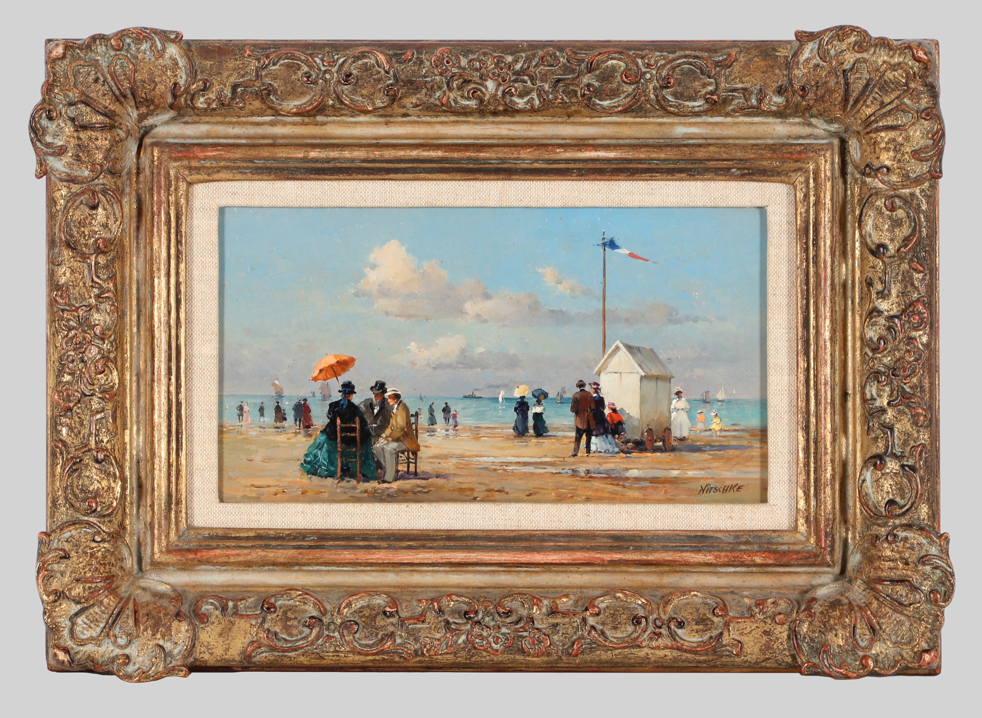 Detlev Nitschke | Am Strand in Frankreich | MutualArt