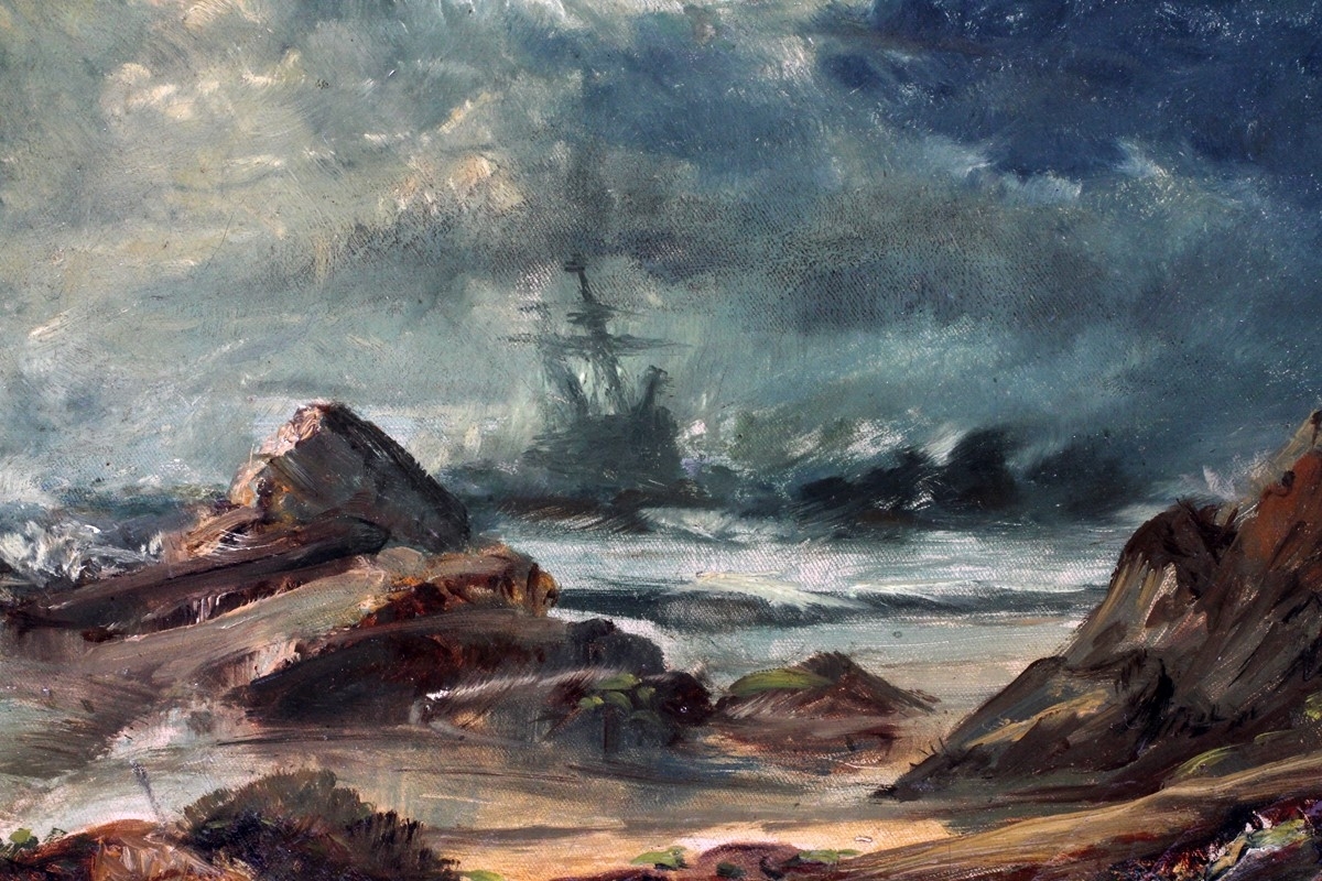 Robert Hopkin | COASTAL LANDSCAPE | MutualArt