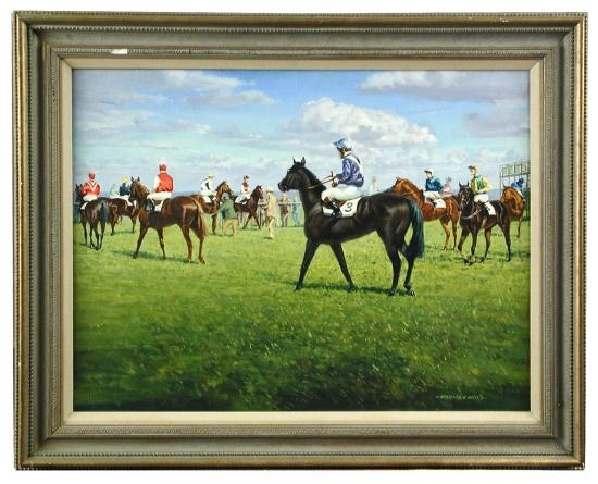 Norman Hoad | NORMAN HOAD - Late 20th Century oil on canvas study of a ...