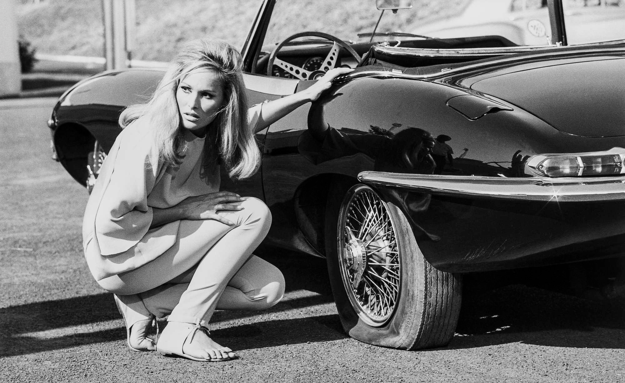 Patrick Morin | Ursula Andress, on the movie set of The 10th Victim ...