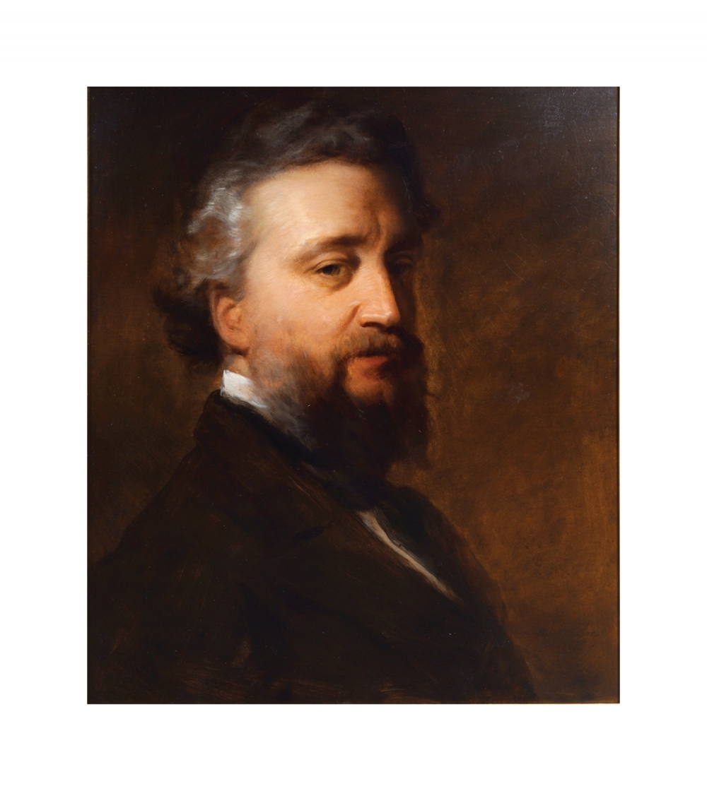 Richard Waller | Portrait of Lord Leighton | MutualArt