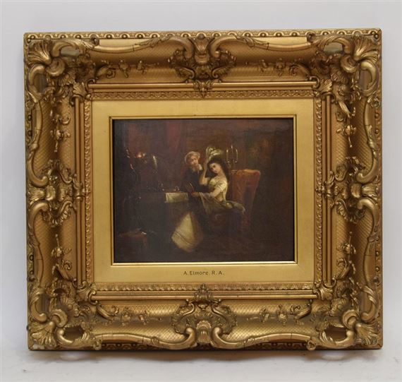 Alfred Elmore | 41 Artworks | MutualArt