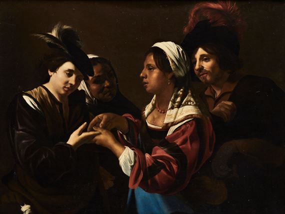 Nicolas Tournier | LA BUONA VENTURA - THE FORTUNE TELLER | MutualArt