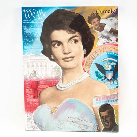 Steve Kaufman | Jackie Kennedy Camelot | MutualArt