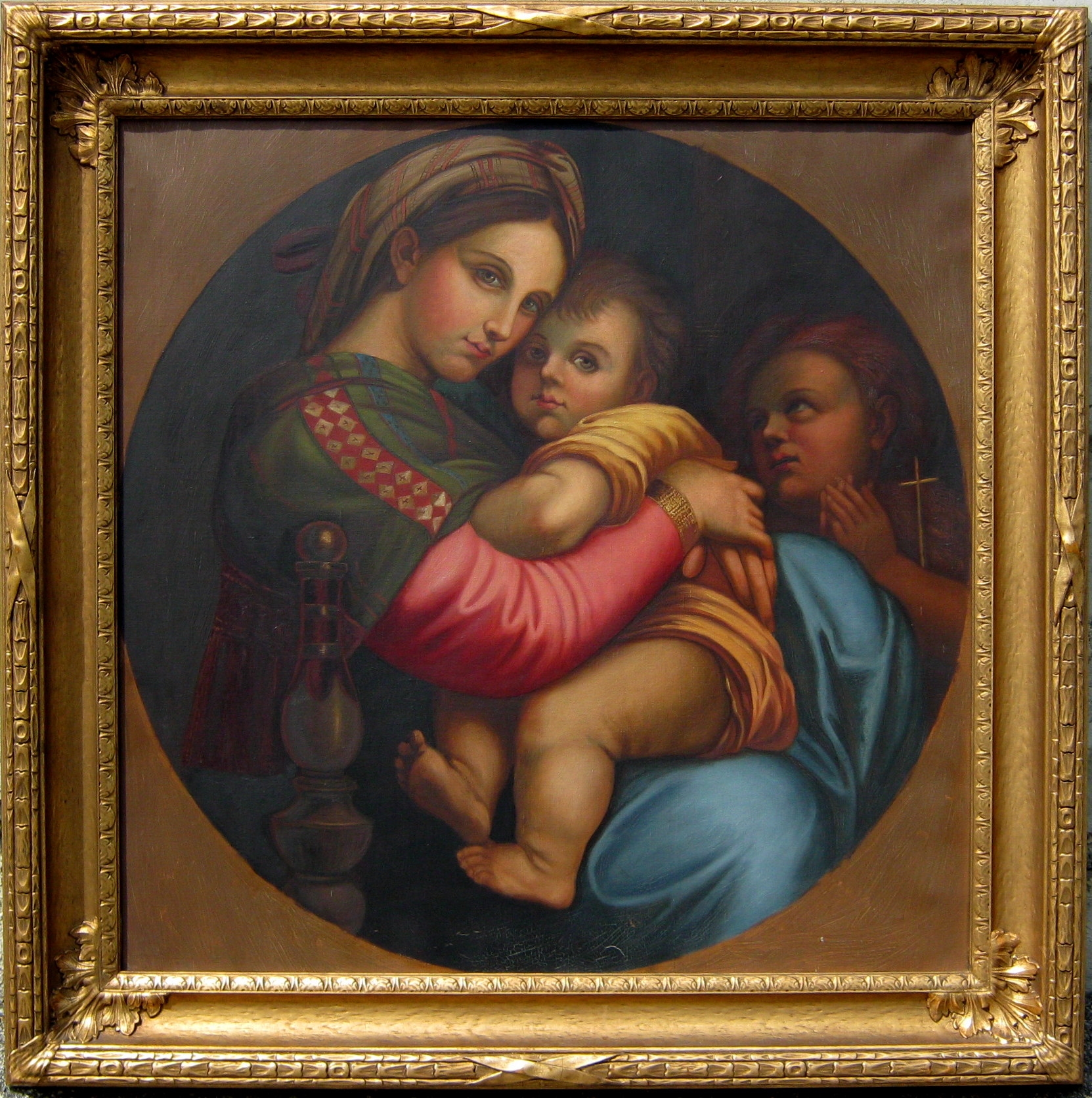 Louis Théodore Dube | Madonna della Sedia after Raphael | MutualArt