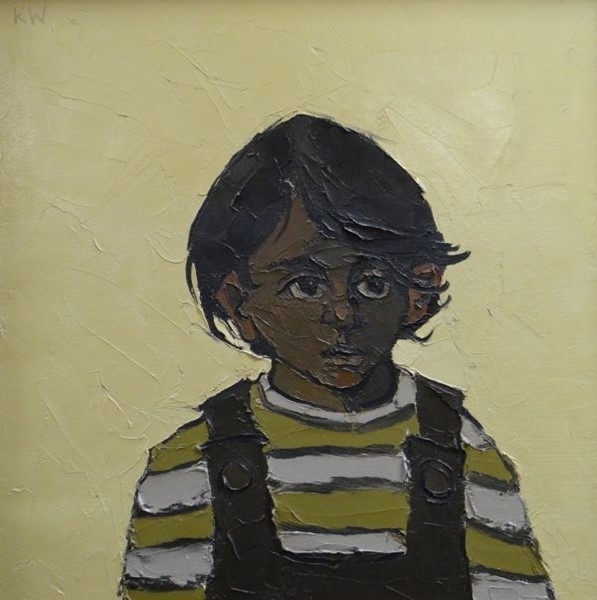 Kyffin Williams | Sun Above Nant Peris (no. 2) (1982) | MutualArt